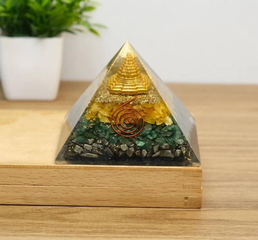 Sri Yantra Wealth Pyramid – Vedic Astro Gems